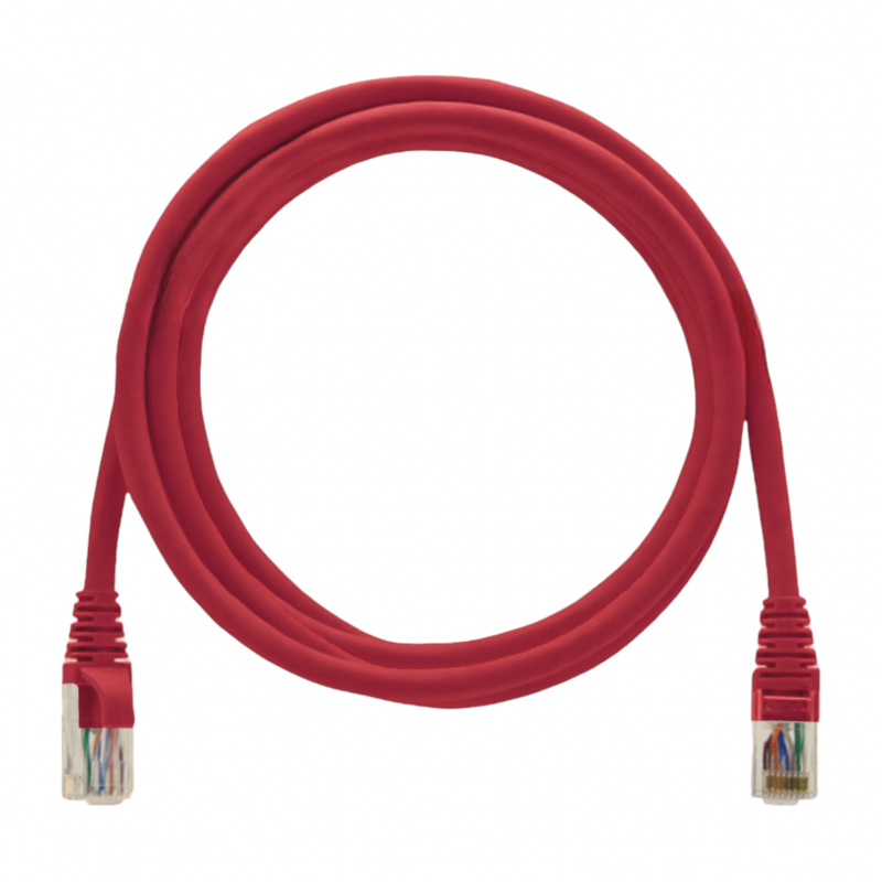 Patch Cord Cat6 3M Furukawa Gigalan Vermelho Patch Cord Cat6 3M Furukawa Gigalan Vermelho